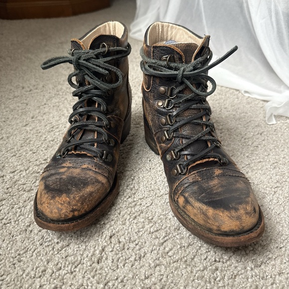 freebird | Shoes | Freebird Distressed Leather Boots | Poshmark